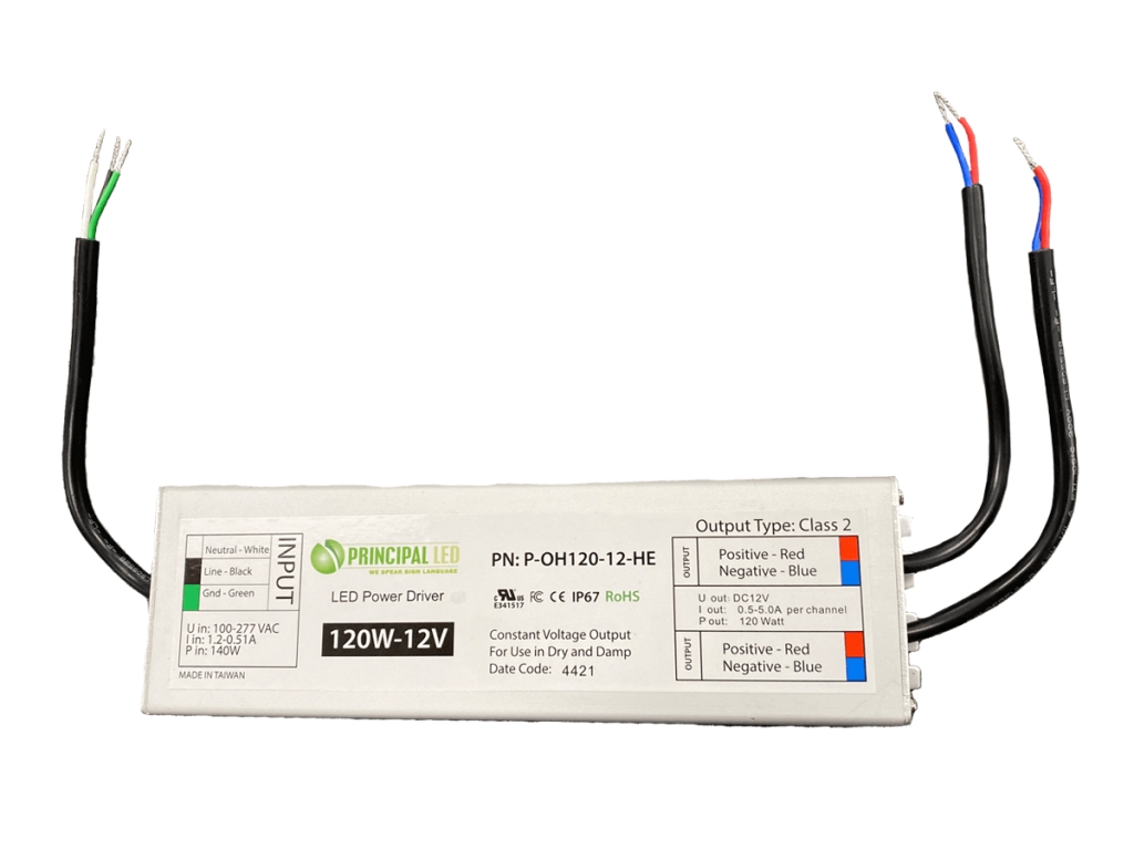 HE 120W 12VDC Power Supply - Principal Sloan