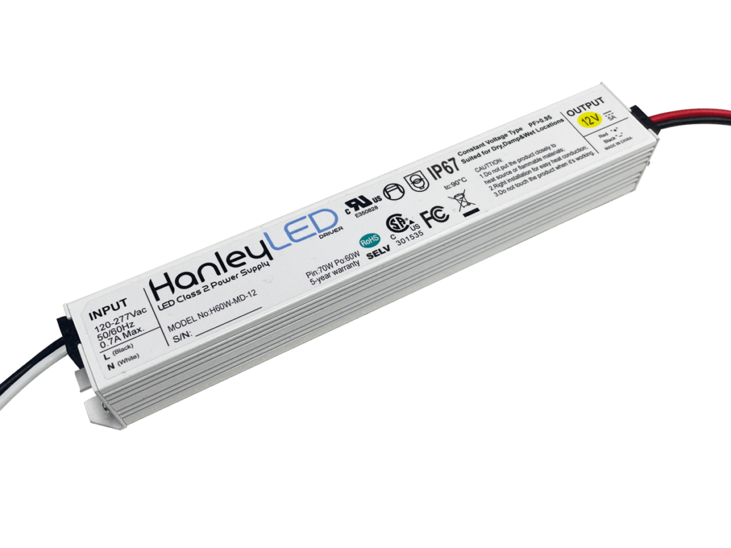 Universal 60W 12VDC Mini Driver Power Supply - Principal Sloan